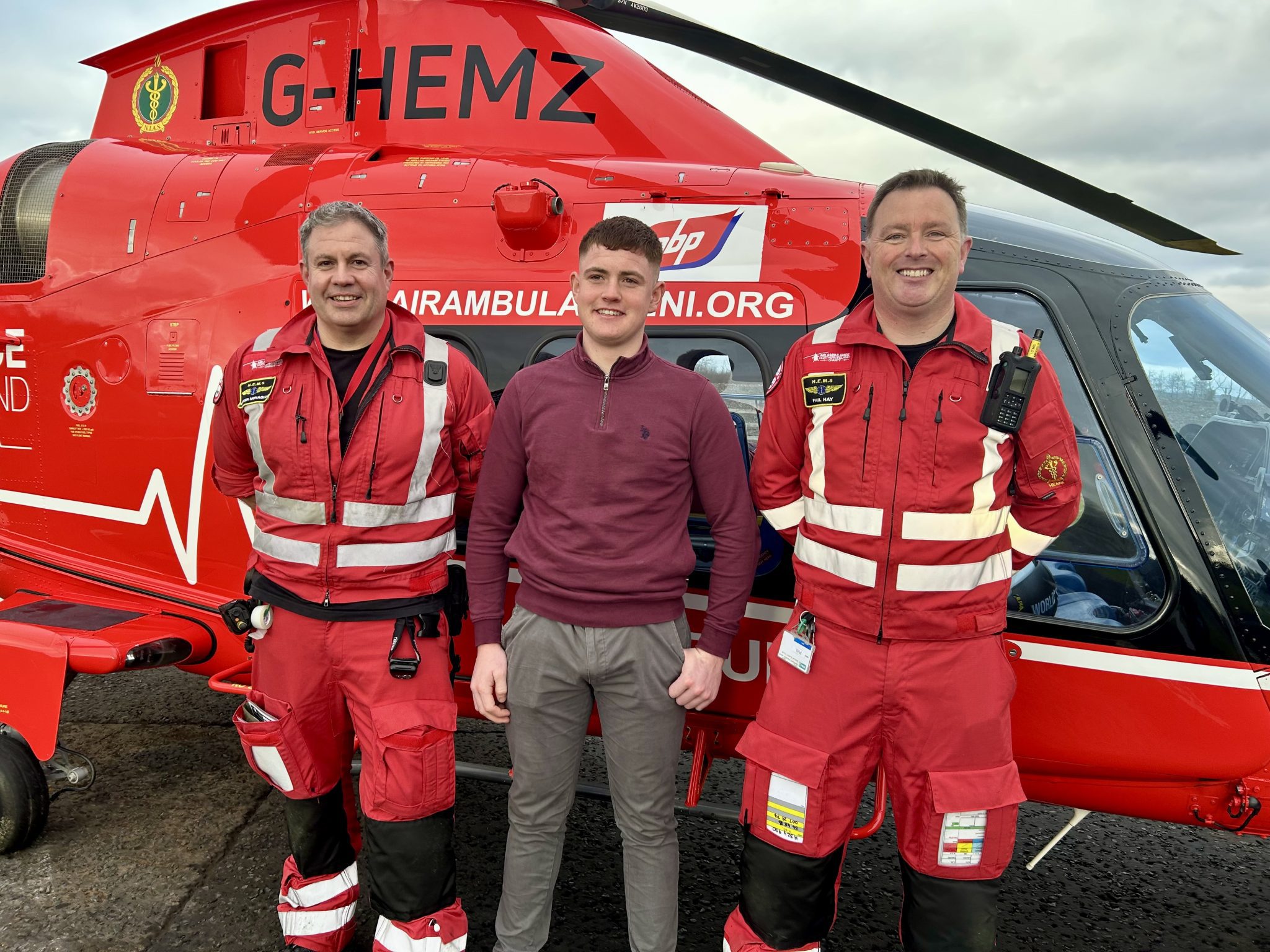 Ardboe Community Give Back to Air Ambulance Following Peter’s Accident ...